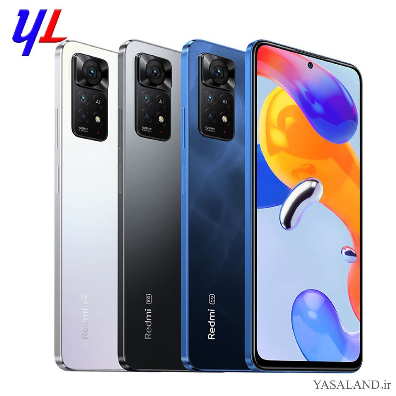 گوشی موبایل شیامی مدل Redmi Note 11 Pro 5g با رم 8 و حافظه 128 خاکستری